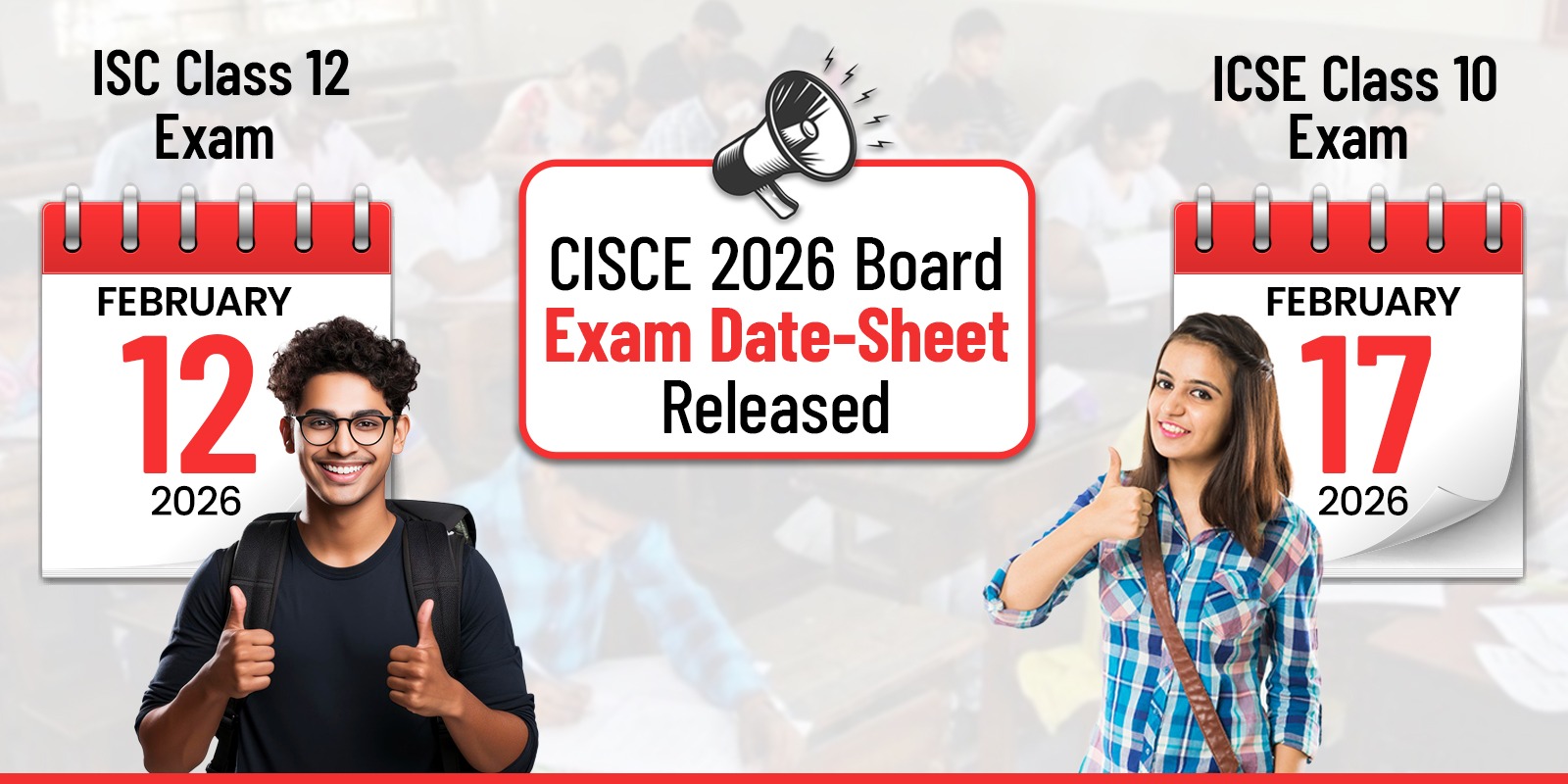 CISCE 2026 Board Exam Date-Sheet Released: What Every ICSE & ISC ...